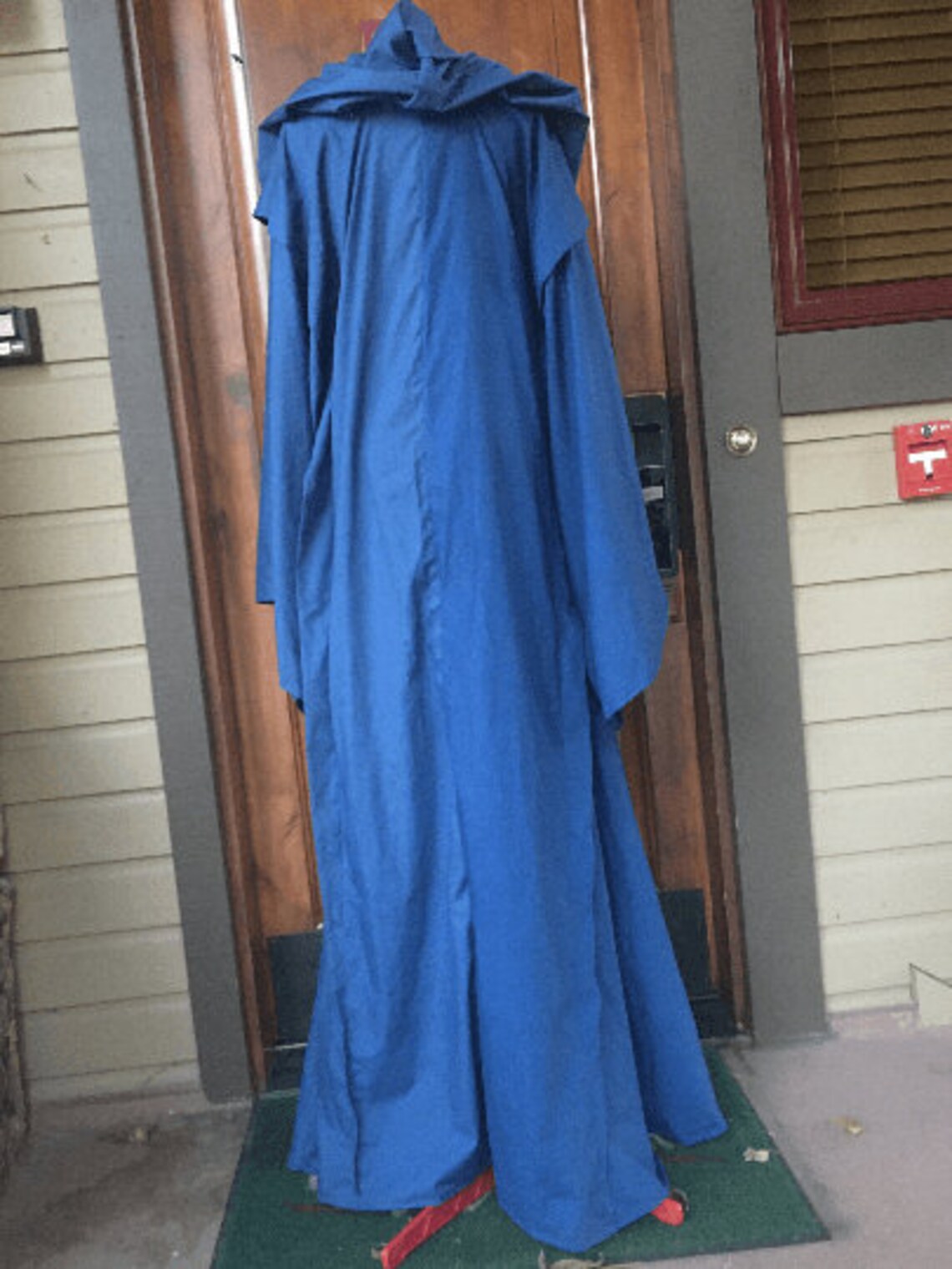 Brilliant Blue Mage or Sorcerers Cloak Robe With Oversized - Etsy Canada