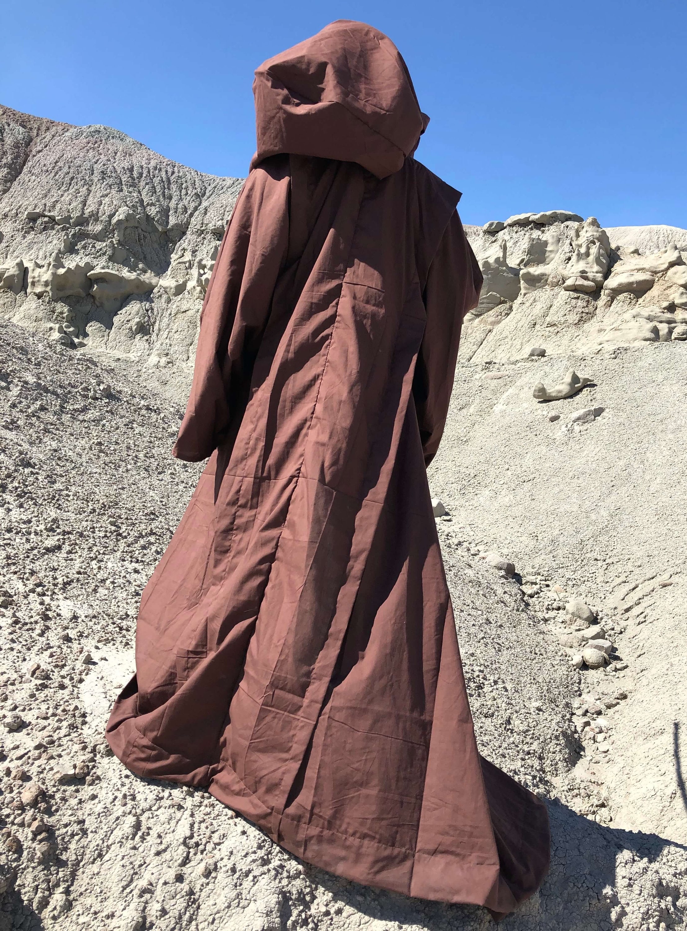 Jedi Robe Master Jedi Robe Padawan Robe Brown Robe With - Etsy