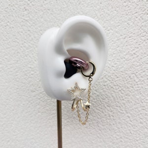 S925 Silver Needle Round Earbuds Star Earrings, Airpods Loss Prevention ...