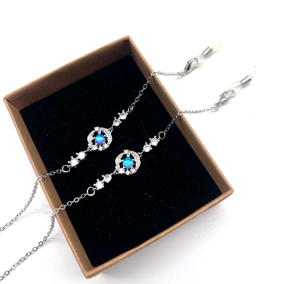 Planet Glasses Chain/star Glasses Chain/celestial Glasses Chain/gold ...