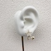 S925 Silver Needle Round Earbuds Star Earrings, Airpods Loss Prevention ...