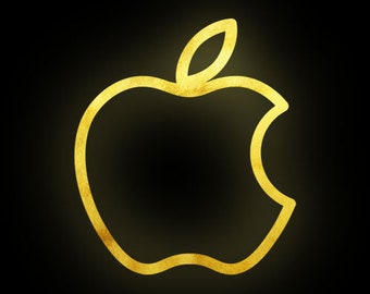 350 iPhone IOS 14 App PNG Icons Pack Transparent Gold Icon - Etsy