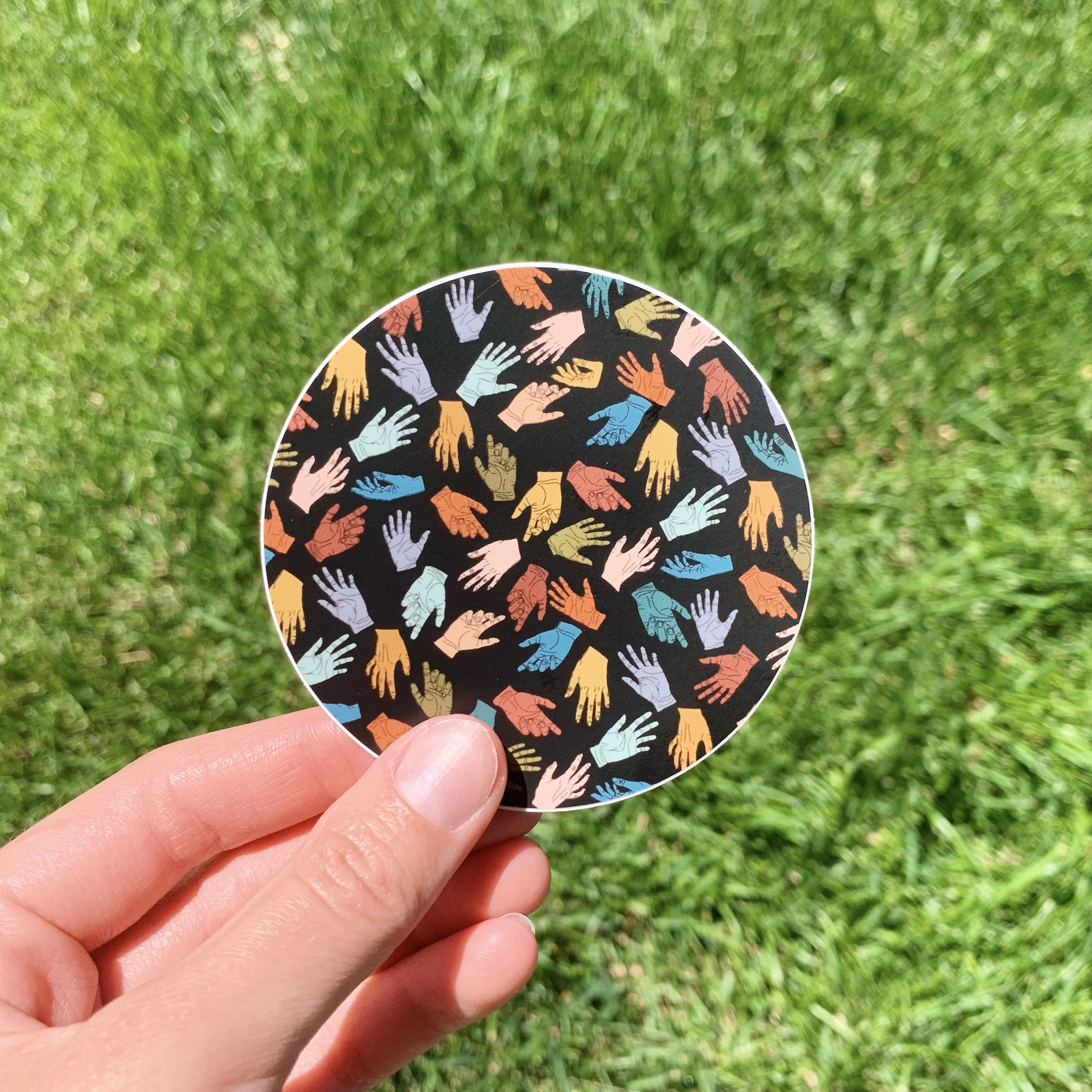 Unity Circle Sticker | Etsy