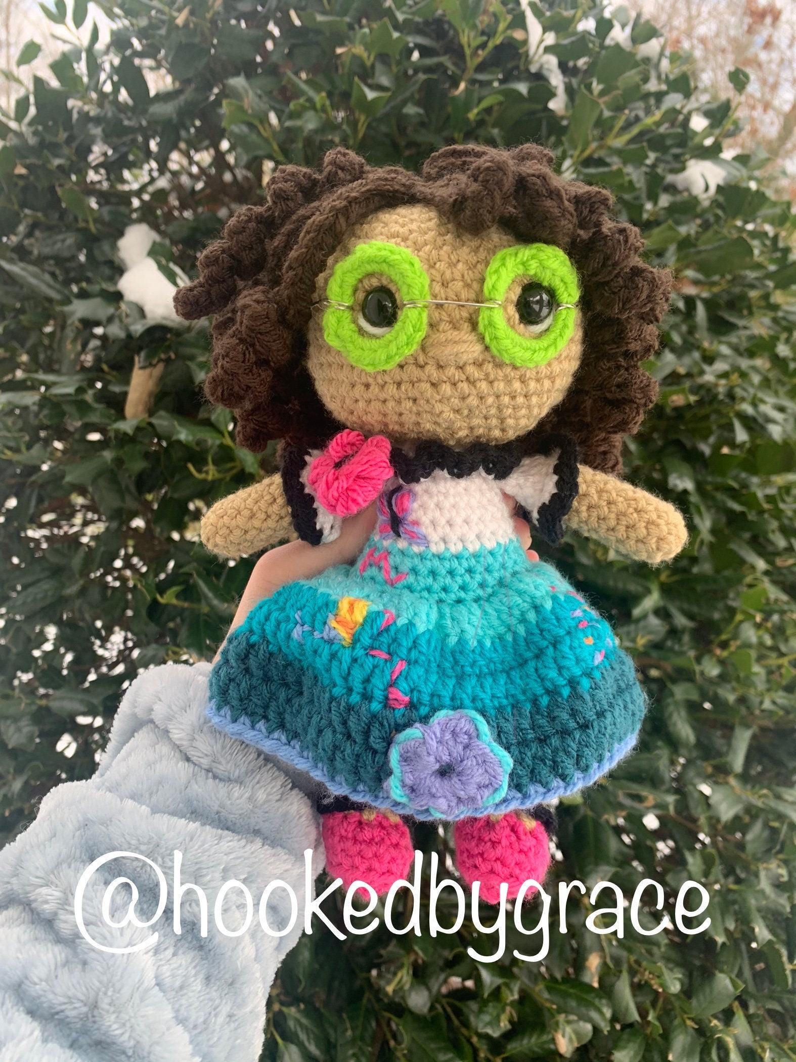 CROCHET PATTERN | Amigurumi Enchanted Family Doll | Colombian Girl Doll ...