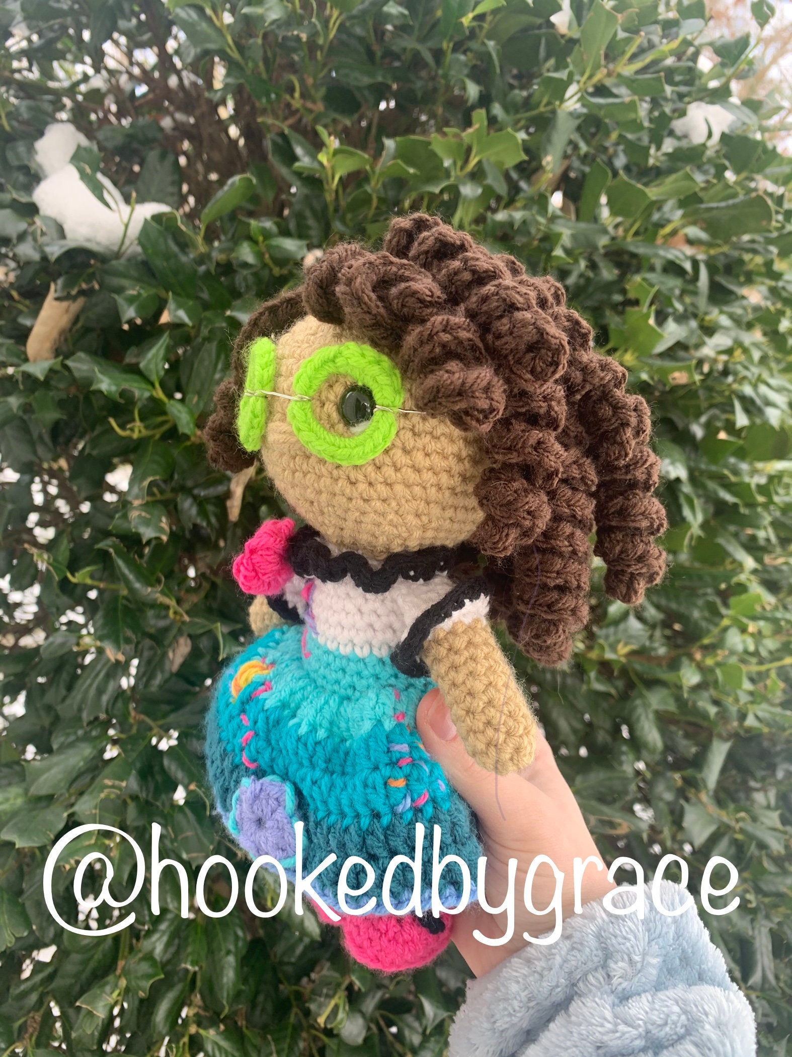 CROCHET PATTERN | Amigurumi Enchanted Family Doll | Colombian Girl Doll ...