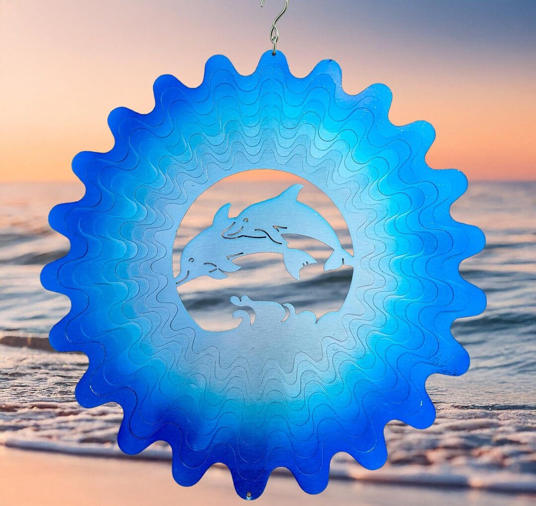 Dolphin Wind Spinner - Garden Decoration Accessories - Beautify You ...