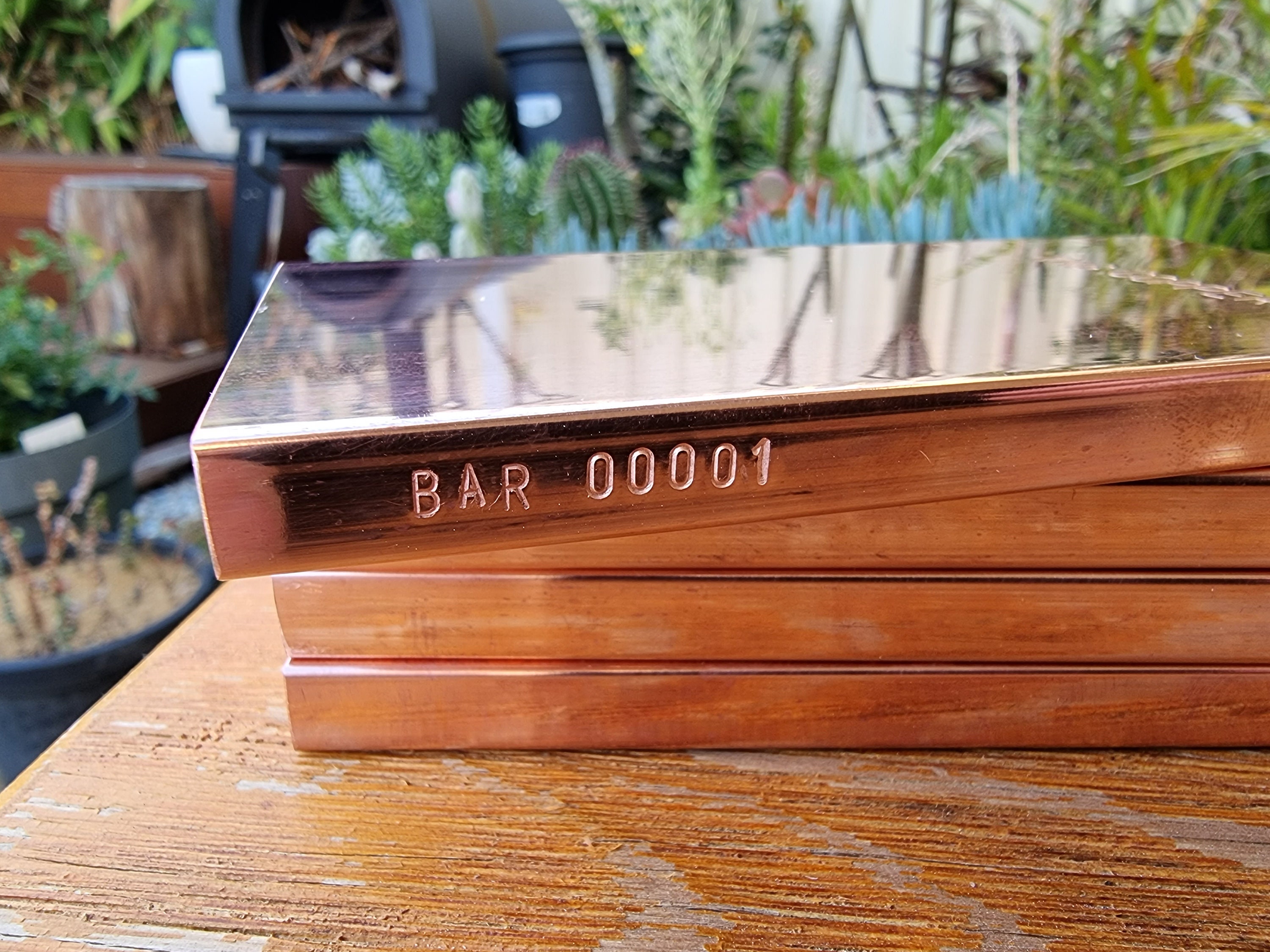 1kg Copper Ingot - 1000g Pure Copper Bar - Copper Bullion by Great ...