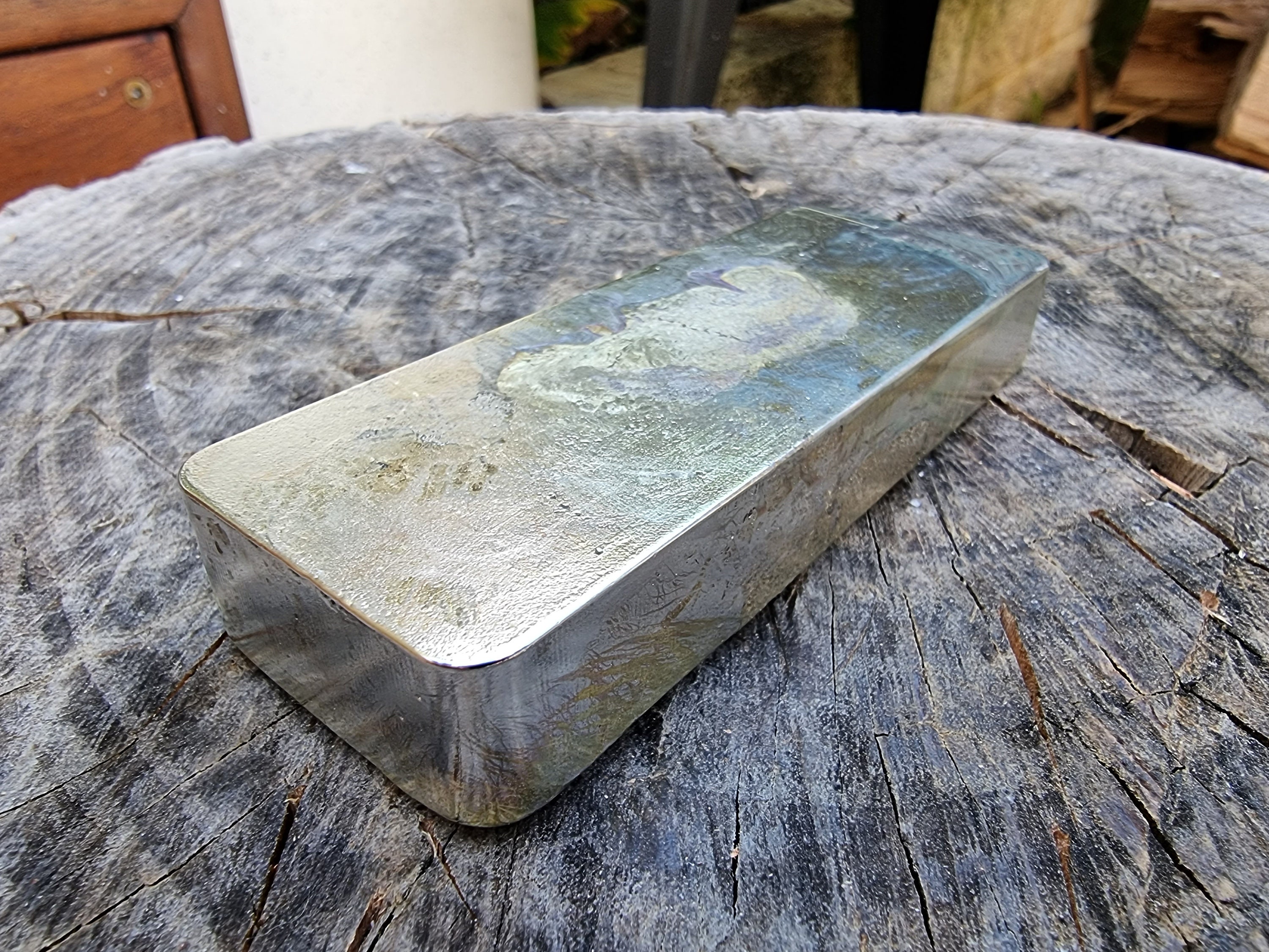 500g Tin Ingot Tin Bullion Bar .9997 Sn Hand Poured - Etsy