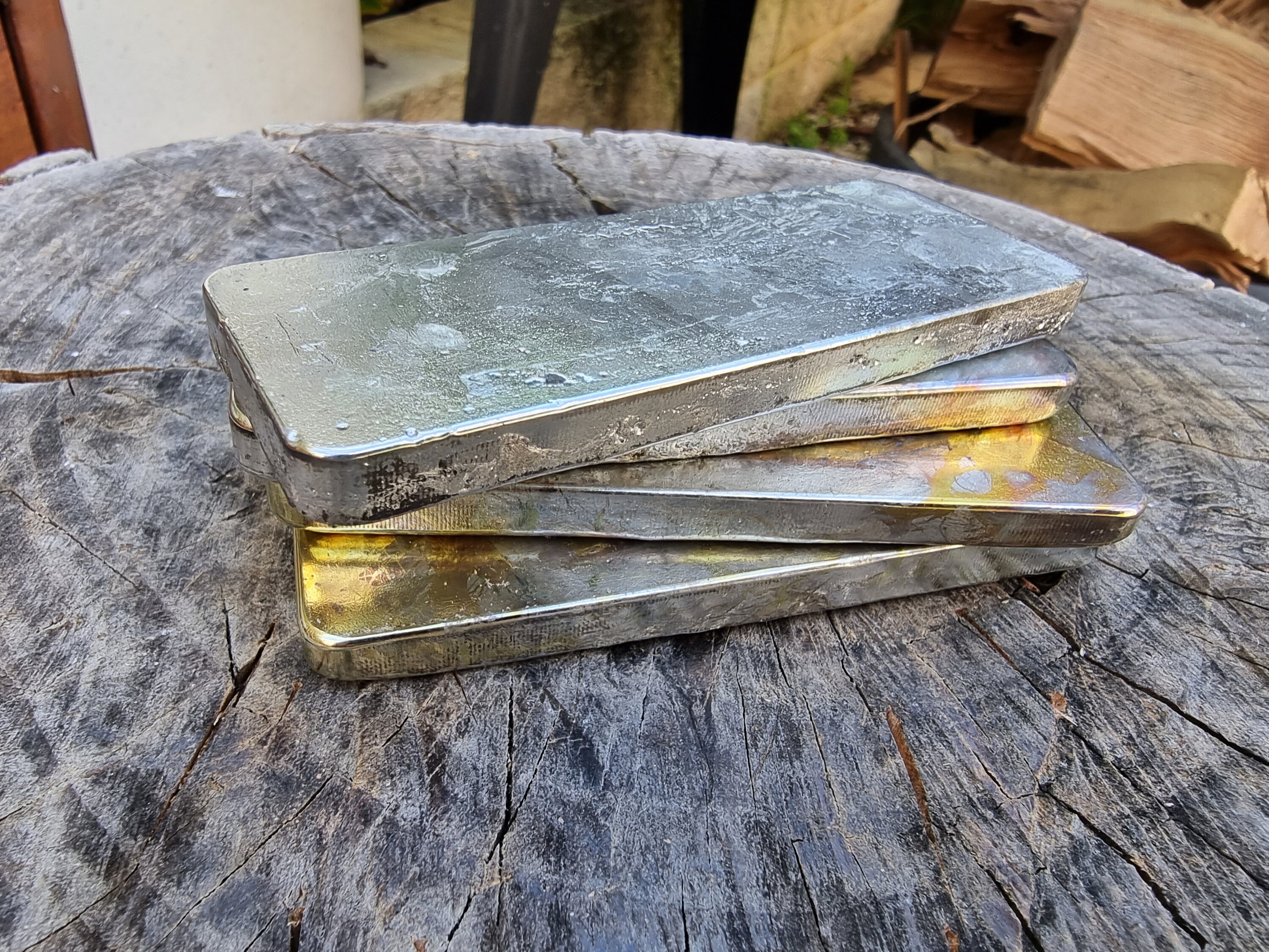 250g Tin Ingot Tin Bullion Bar .9997 Sn Hand Poured - Etsy
