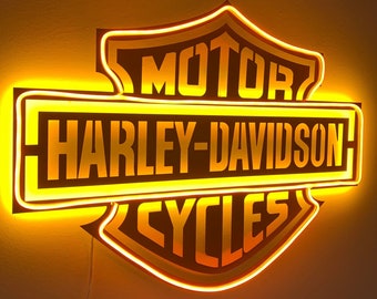Harley Davidson Garage Sign - Etsy