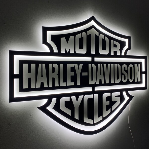 Harley Davidson Sign - Etsy