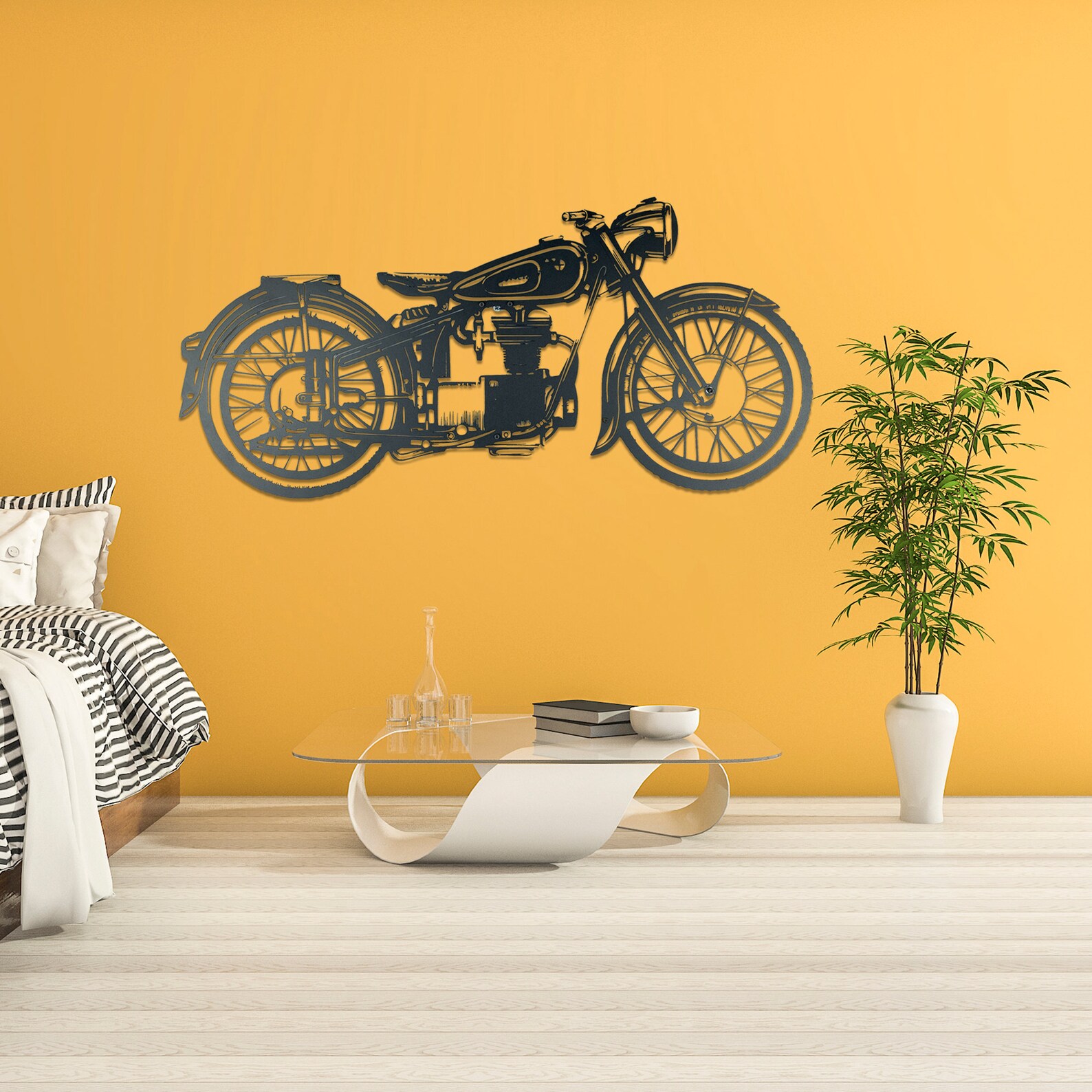 Harley Davidson Metal Wall Art Harley Davidson Ts Etsy