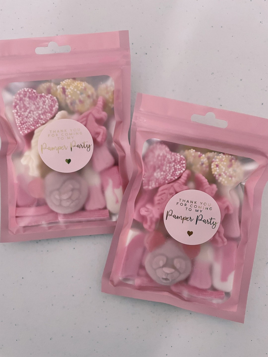Pamper Party Favours | Pamper Party | Thank You for Coming to My Pamper ...