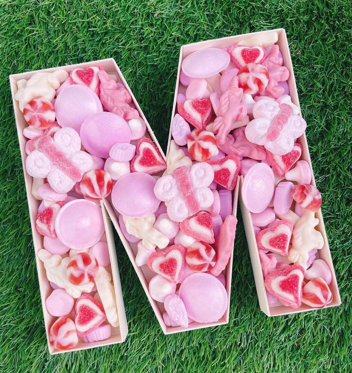 Fillable Letters Sweet Filled Letters Happy Birthday - Etsy UK