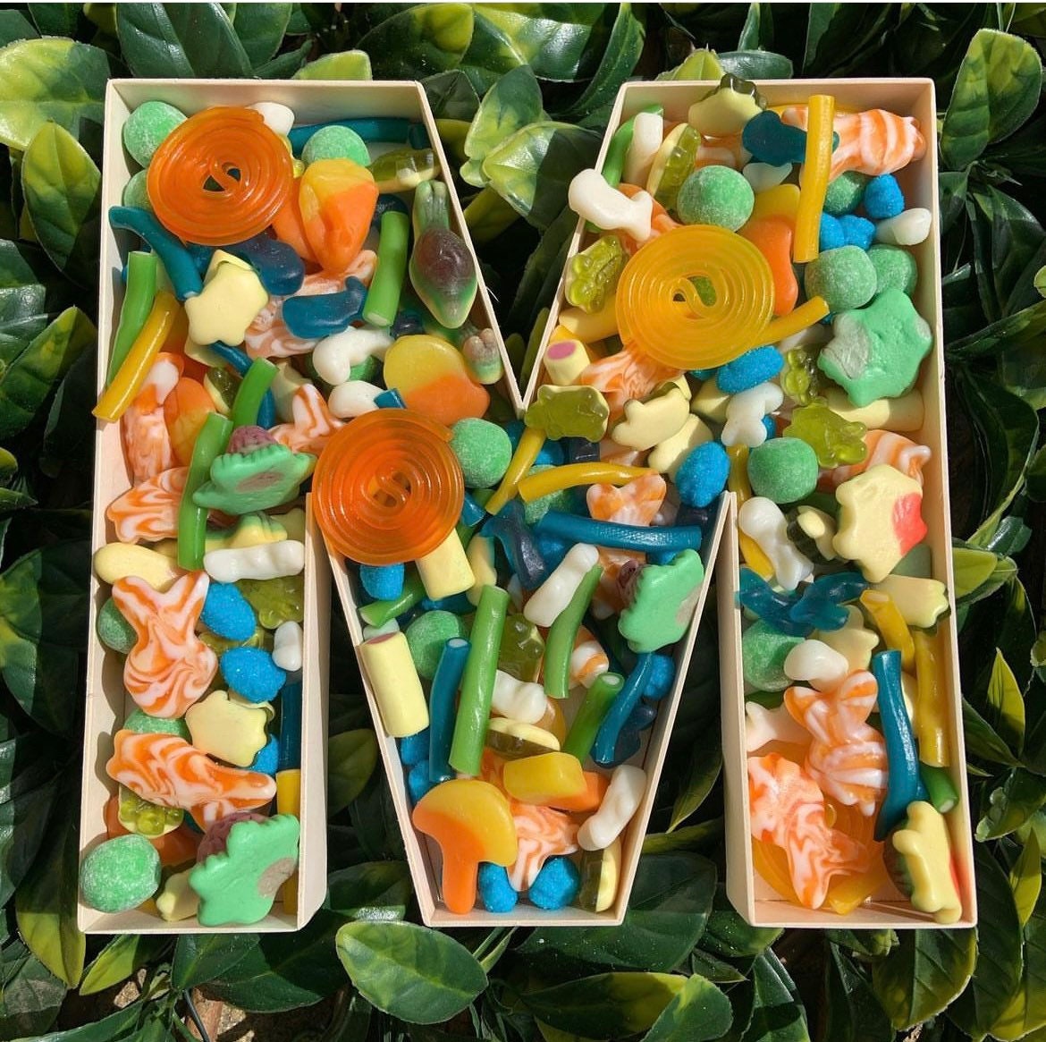 Fillable Letters Sweet Filled Letters Happy Birthday - Etsy UK