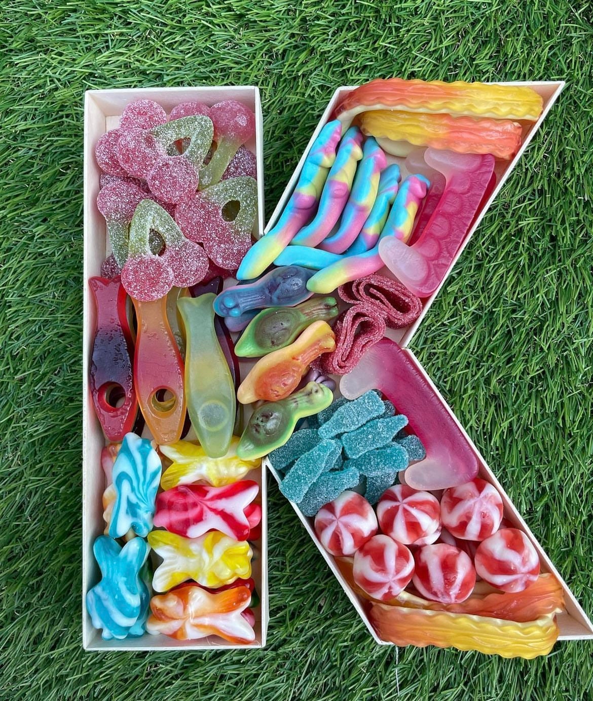 Fillable Letters Sweet Filled Letters Happy Birthday - Etsy UK