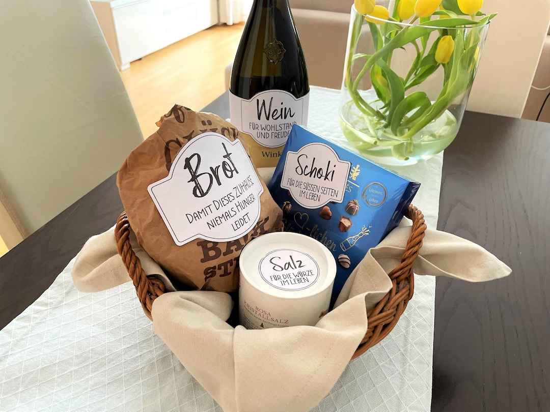 Housewarming Gift Bread and Salt | Moving in Gift | Housewarming Gift ...