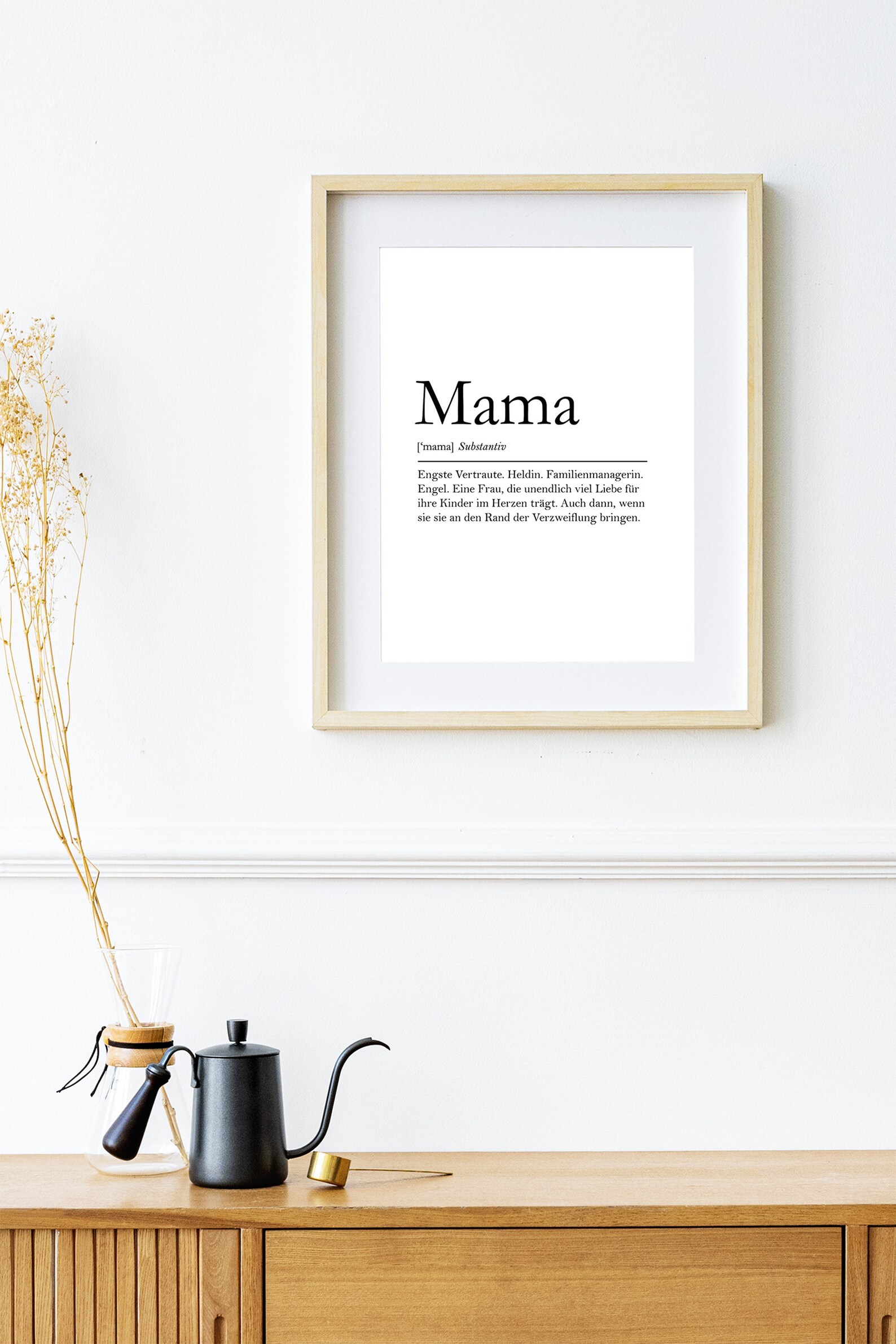 Definition-sign: Mama | Poster | Printable | Poster Print | Digital ...