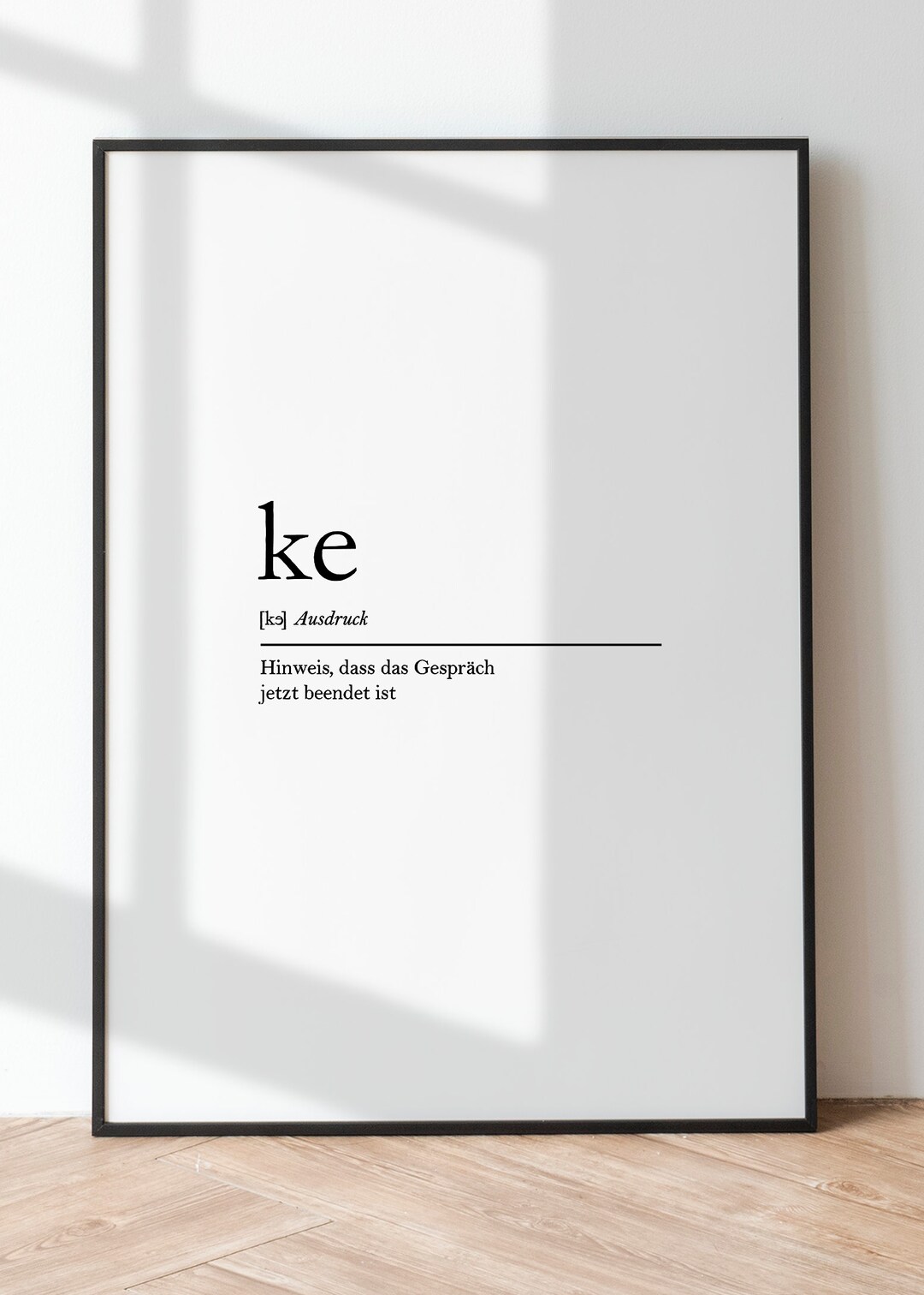 Definition-sign: Ke | Poster | Printable | Poster Print | Digital Print ...