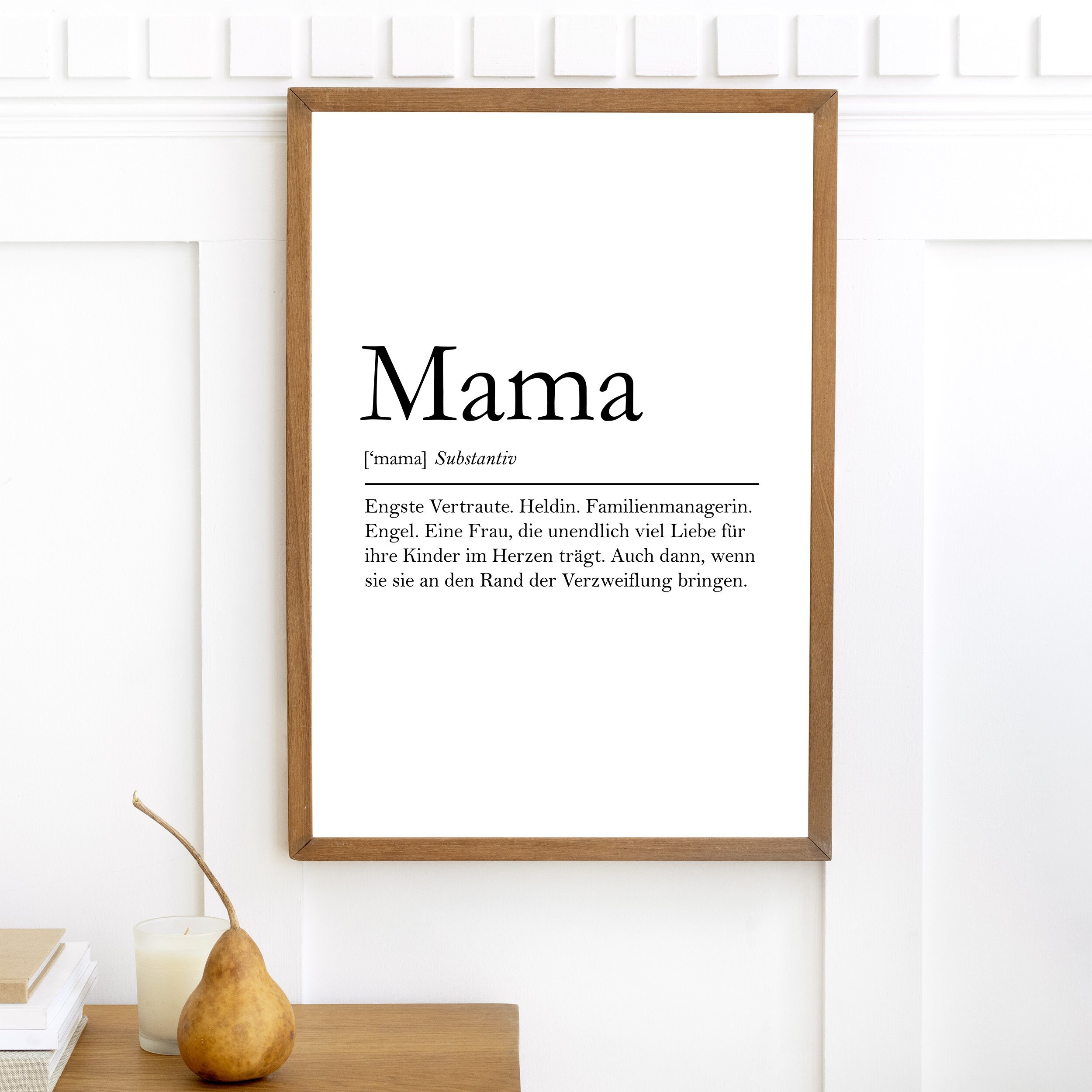 Definition-sign: Mama | Poster | Printable | Poster Print | Digital ...