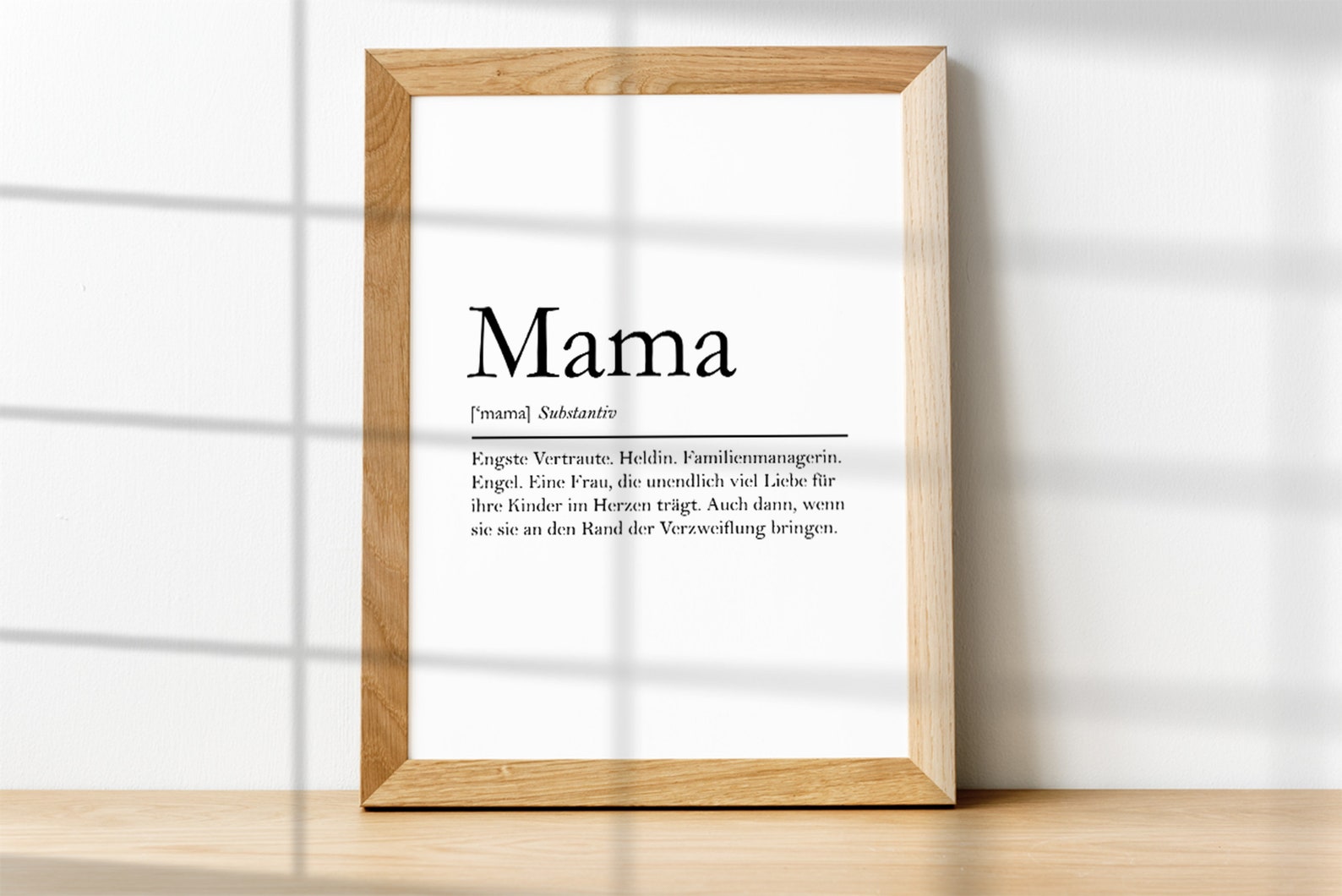 Definition-sign: Mama | Poster | Printable | Poster Print | Digital ...
