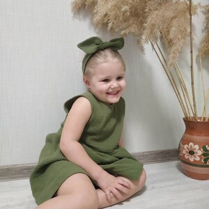 Organic Muslin Boho Dress, Muslin Summer Dress, Casual Cotton Dresses ...