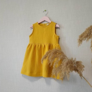 Organic Muslin Boho Dress, Muslin Summer Dress, Casual Cotton Dresses ...