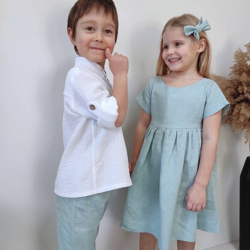 Kids Linen Dresses - Etsy