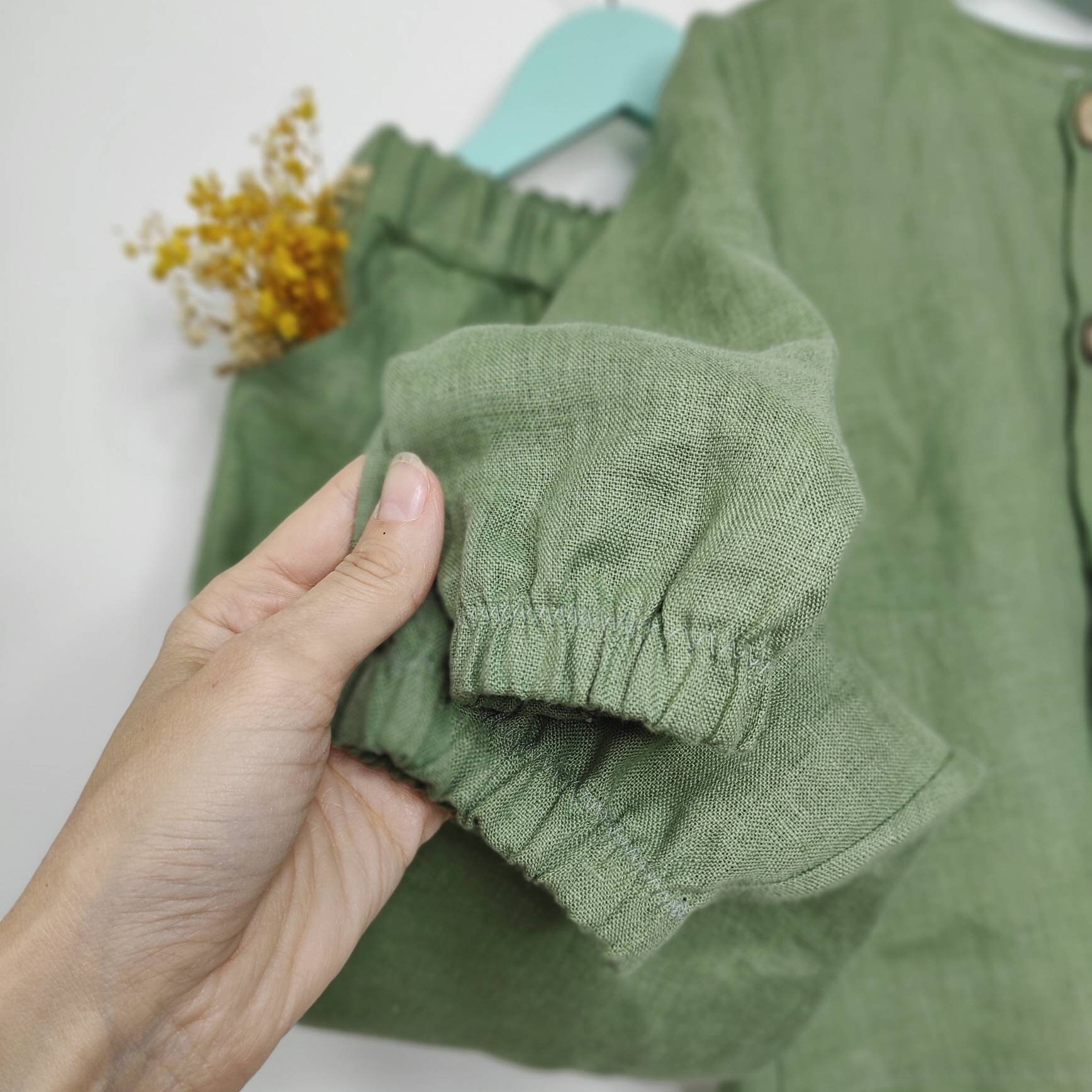 Kids Linen Pants, Organic Washed Linen Pants. Soft Linen Joggers, Harem ...