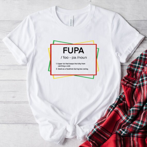 Fupa Word Saying Svgshirt Design Svgdigital Download - Etsy