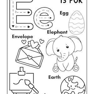 ABC Coloring Pages, Kids Activity, Preschool Printables, Kids ...