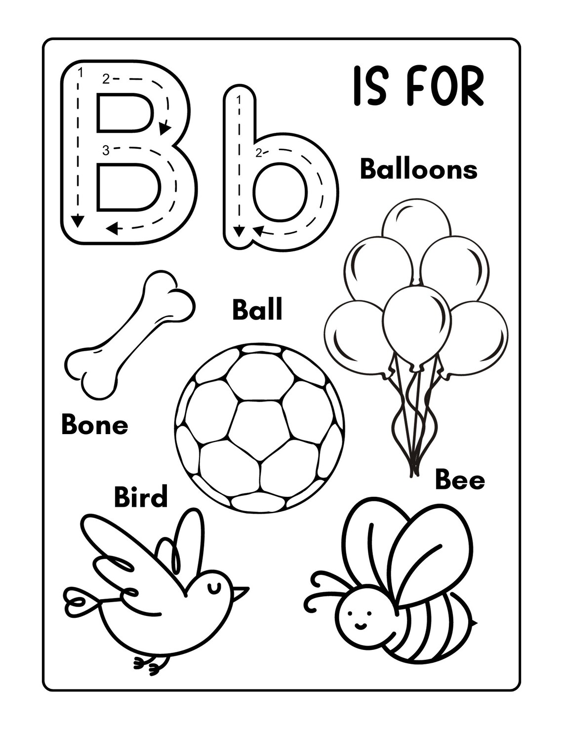 ABC Coloring Pages, Kids Activity, Preschool Printables, Kids ...