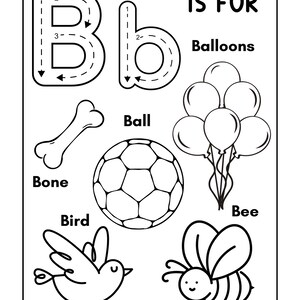 ABC Coloring Pages, Kids Activity, Preschool Printables, Kids ...