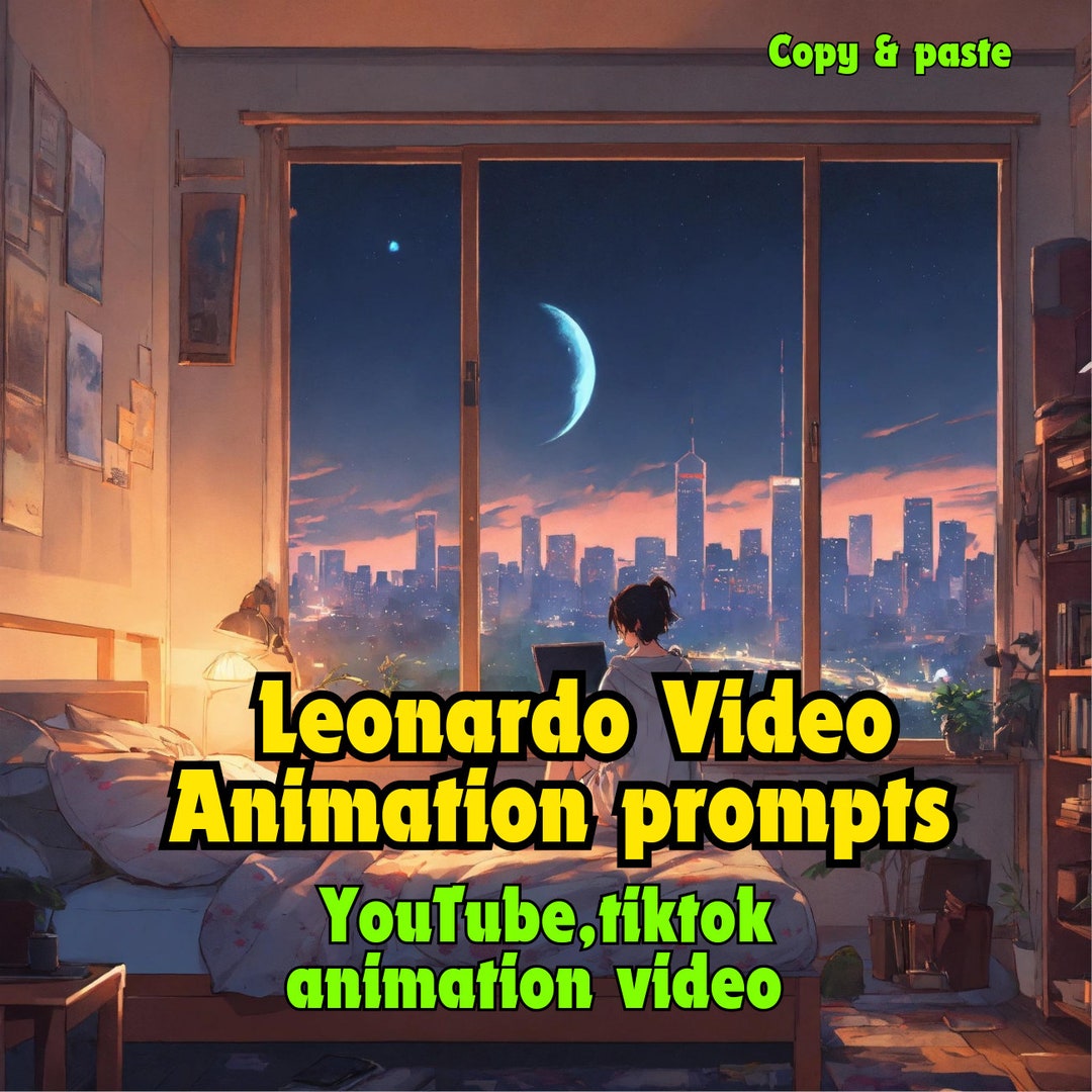 Leonardo Video Animation Prompts With Resell Rights PLR Bundle Lot ...
