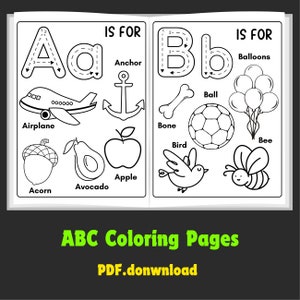 ABC Coloring Pages, Kids Activity, Preschool Printables, Kids ...