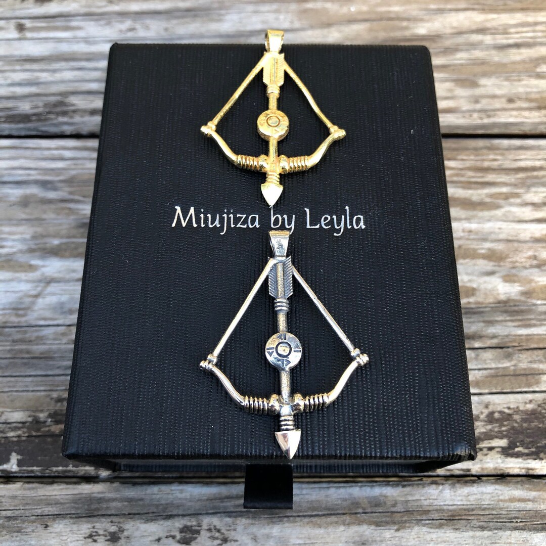 Sterling Silver Lord Rama Pendant: Bow & Arrow Necklace, Hindu Talisman ...