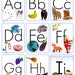 Colorful ABC Flashcards - Etsy