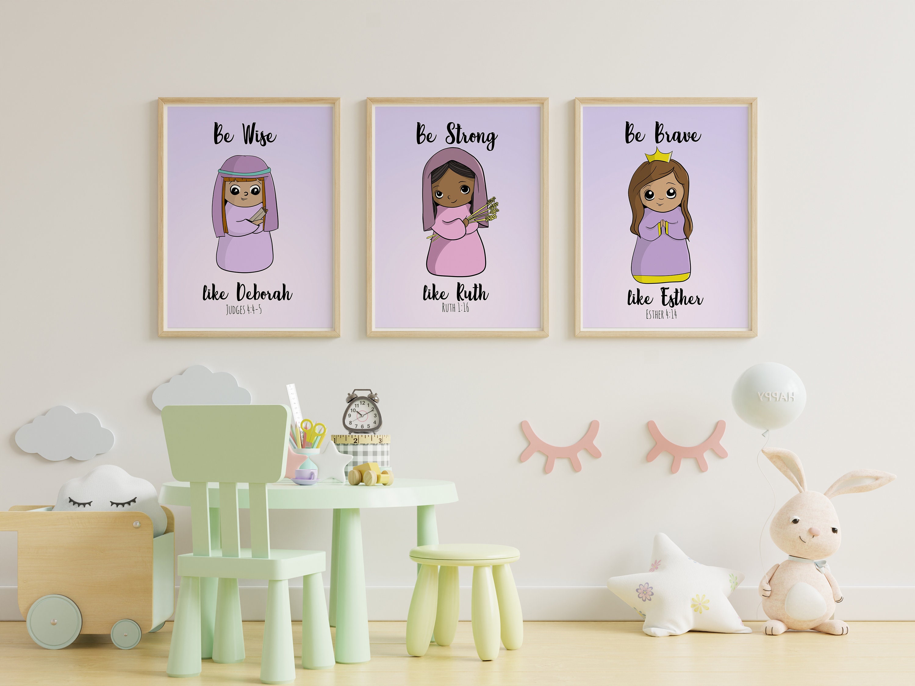 Bible Women Childrens Room Decor. - Etsy UK