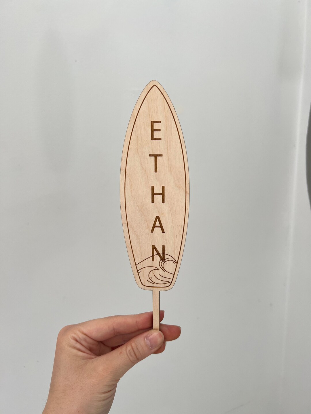 Surfs up Cake Topper, Custom Surfboard Cake Topper, the Big One, First ...