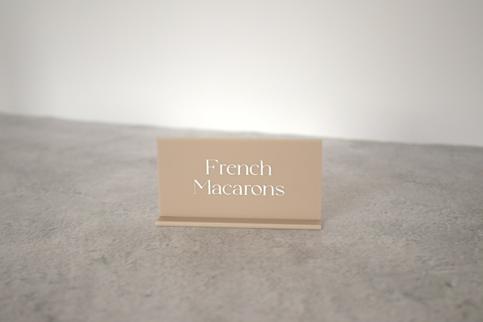 Custom Catering Signs, Food Label Signs, Acrylic Food Labels, Dessert ...