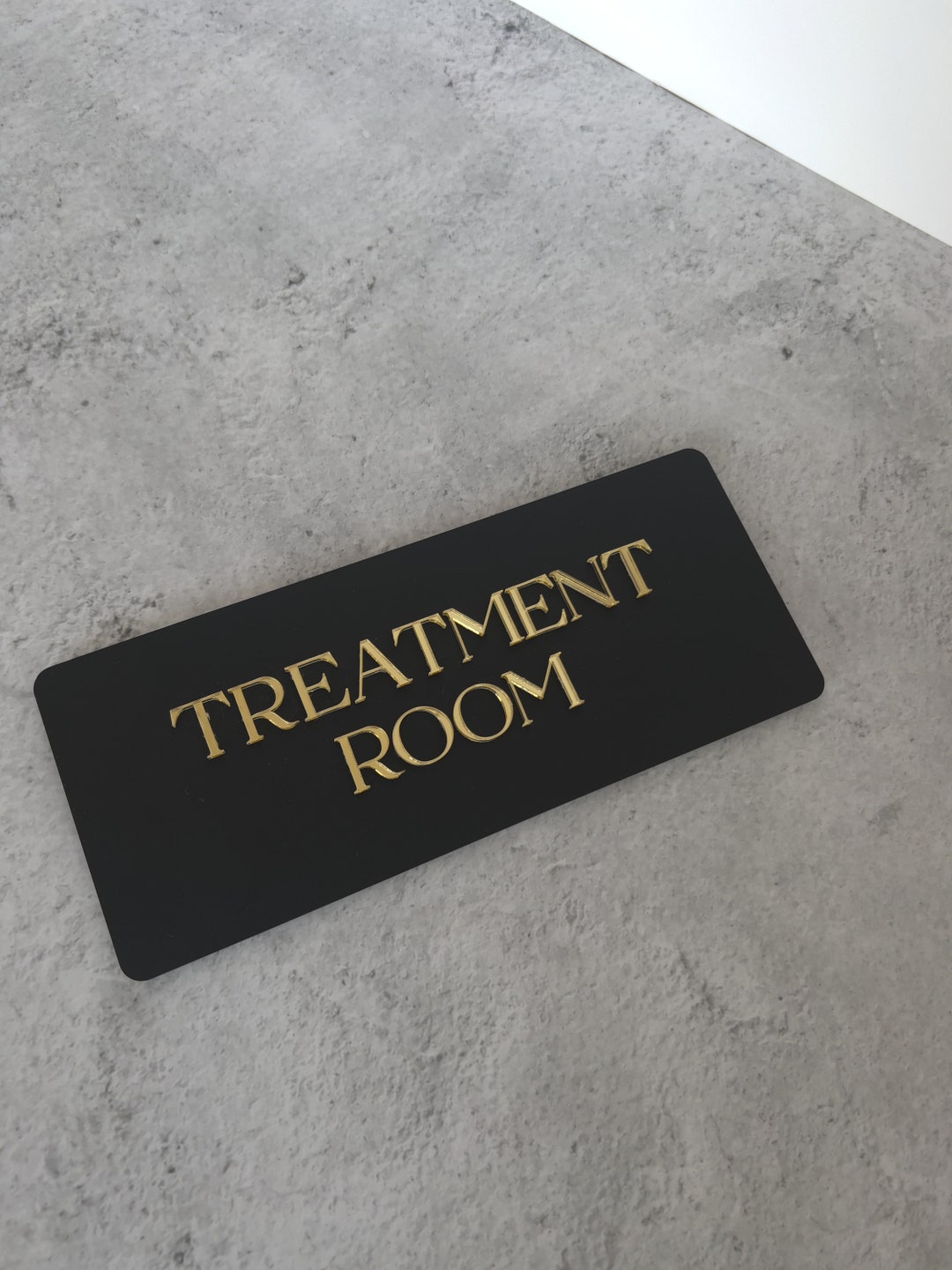 Custom Door Plaque for Salons, Treatment Room Sign, Business Signage ...