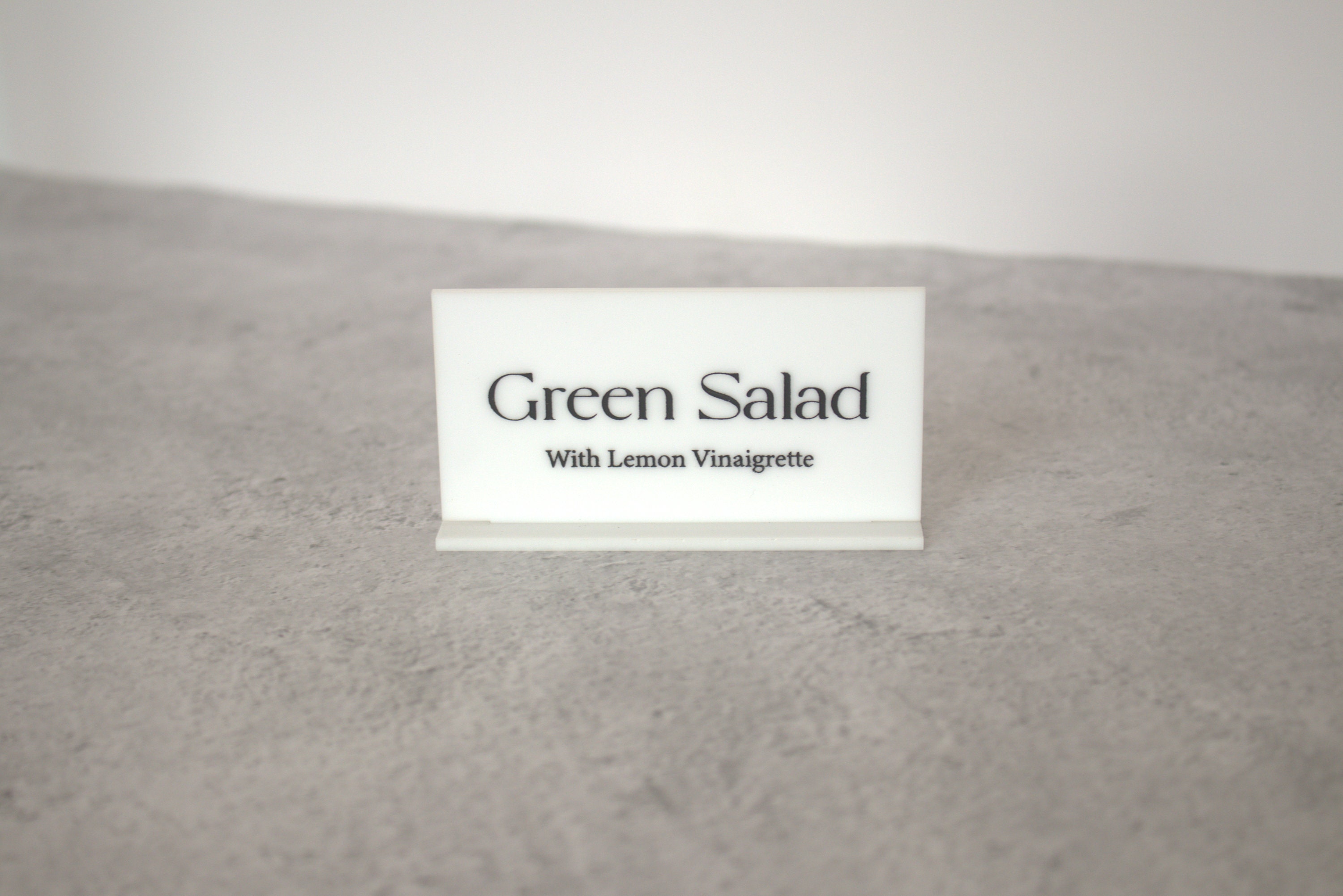 Custom Catering Signs, Food Label Signs, Acrylic Food Labels, Dessert ...