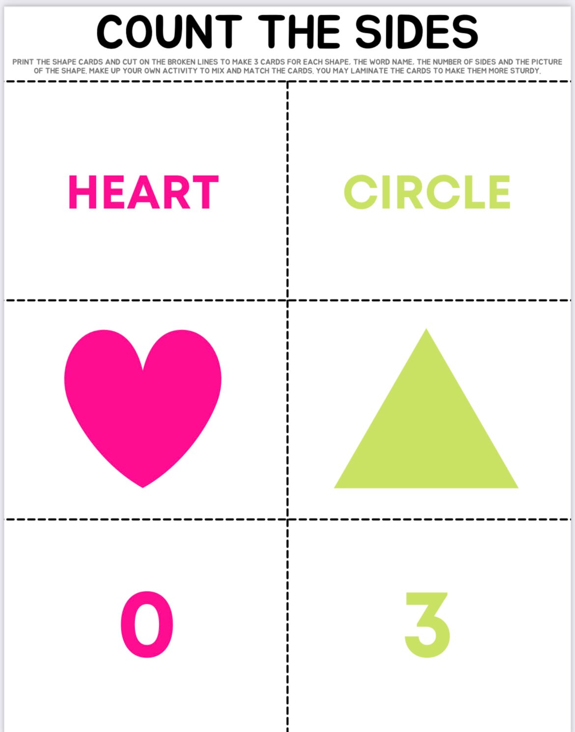 Printable Know Your Shapes Activity Pack, Preschool Counting & Shapes ...