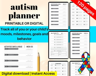 Autism Planner - Etsy