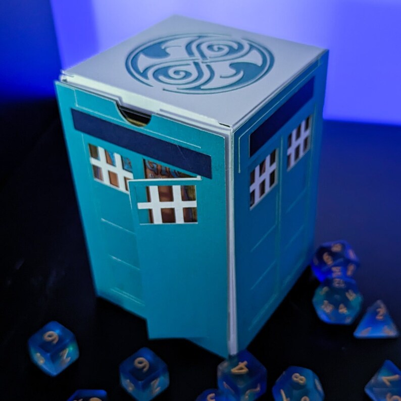 Dr. Who TARDIS Deck Box for Mtg Commander/edh - Etsy