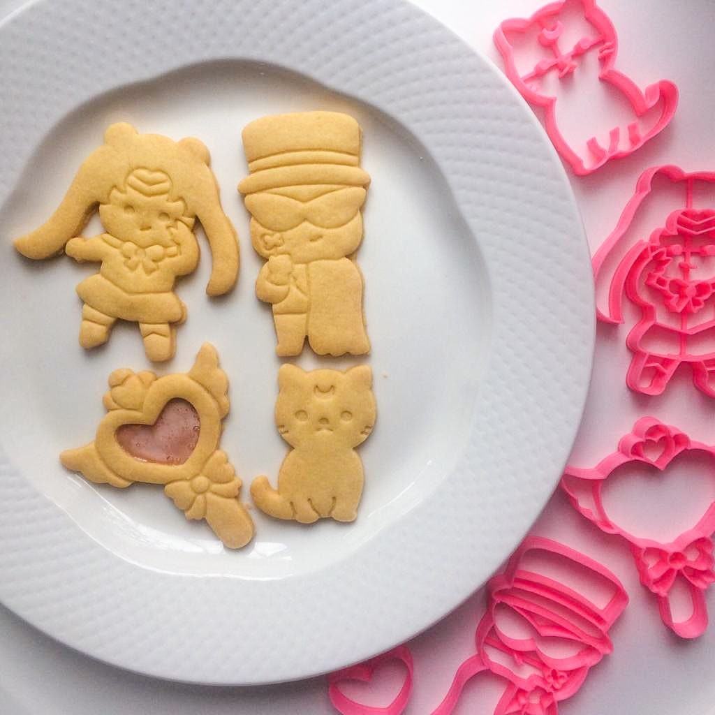 Anime Cookie Cutter / Demons Cookie Cutter / Sailor Moon Cookie Cutter ...