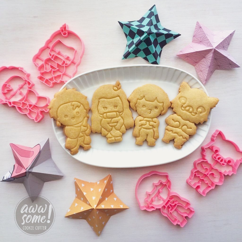 Anime Cookie Cutter / Demons Cookie Cutter / Sailor Moon Cookie Cutter ...