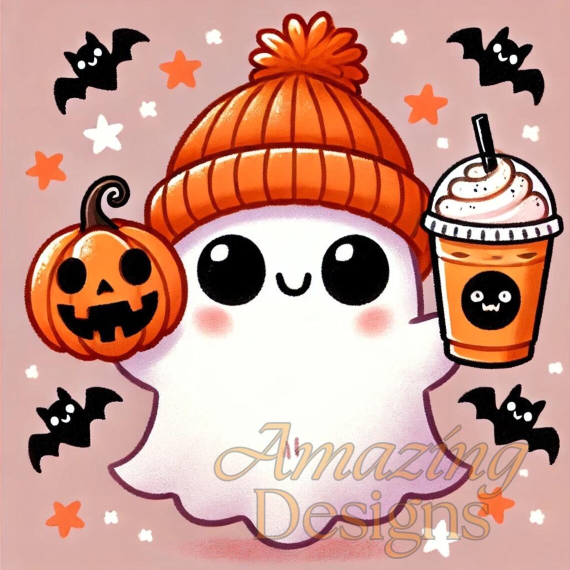 Halloween Ghost Design - Etsy