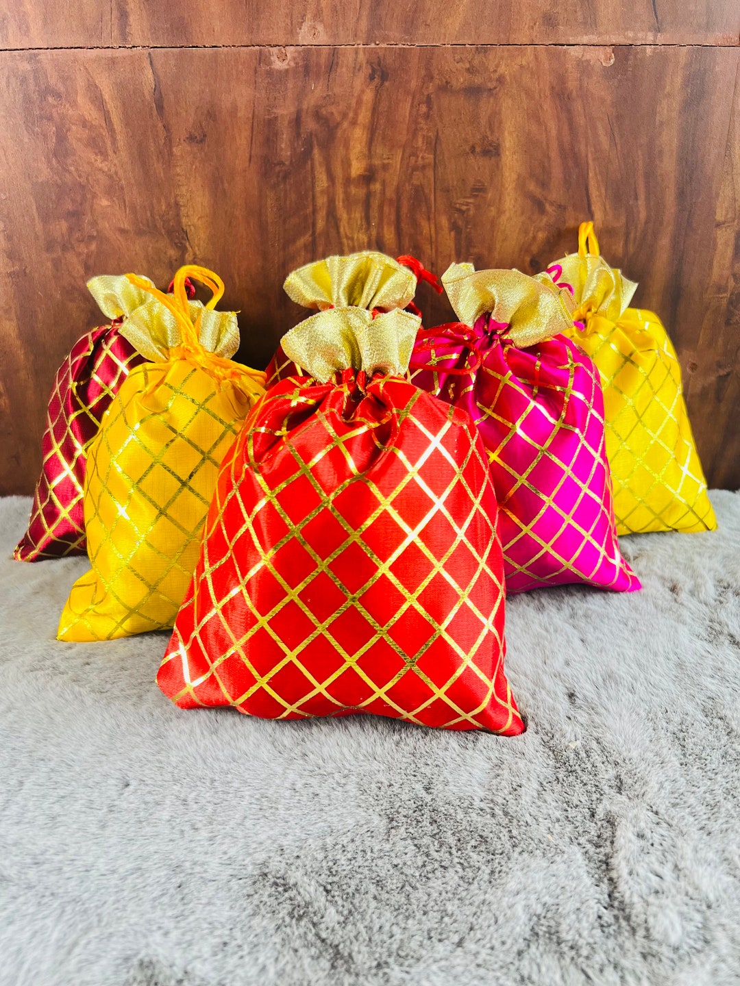 Wrap Shap Elegant Cross Potli Batwa Bags – Gifting Dry Fruits, Bulk ...