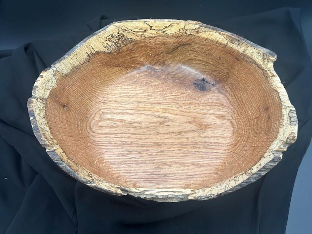 Red Oak Live Edge Spalted, Knots, Worm Holes, Lots of Character - Etsy